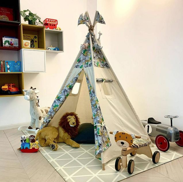 Jungle Animal Teepee - With Aida